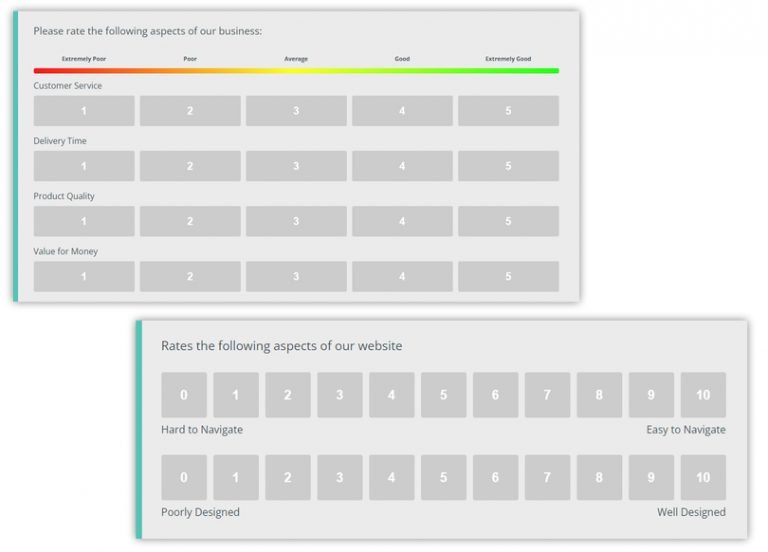 Question Types - Types of Survey Questions | FreeOnlineSurveys